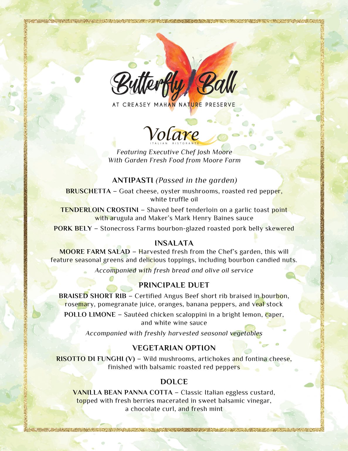 Butterfly Ball Menu 2021 v.3 - Creasey Mahan Nature Preserve